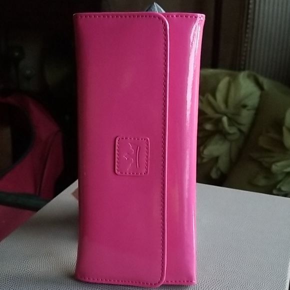 Baekgaard | Bags | Baekgaard Clutch Wallet Color Passion Fruit Nwt ...